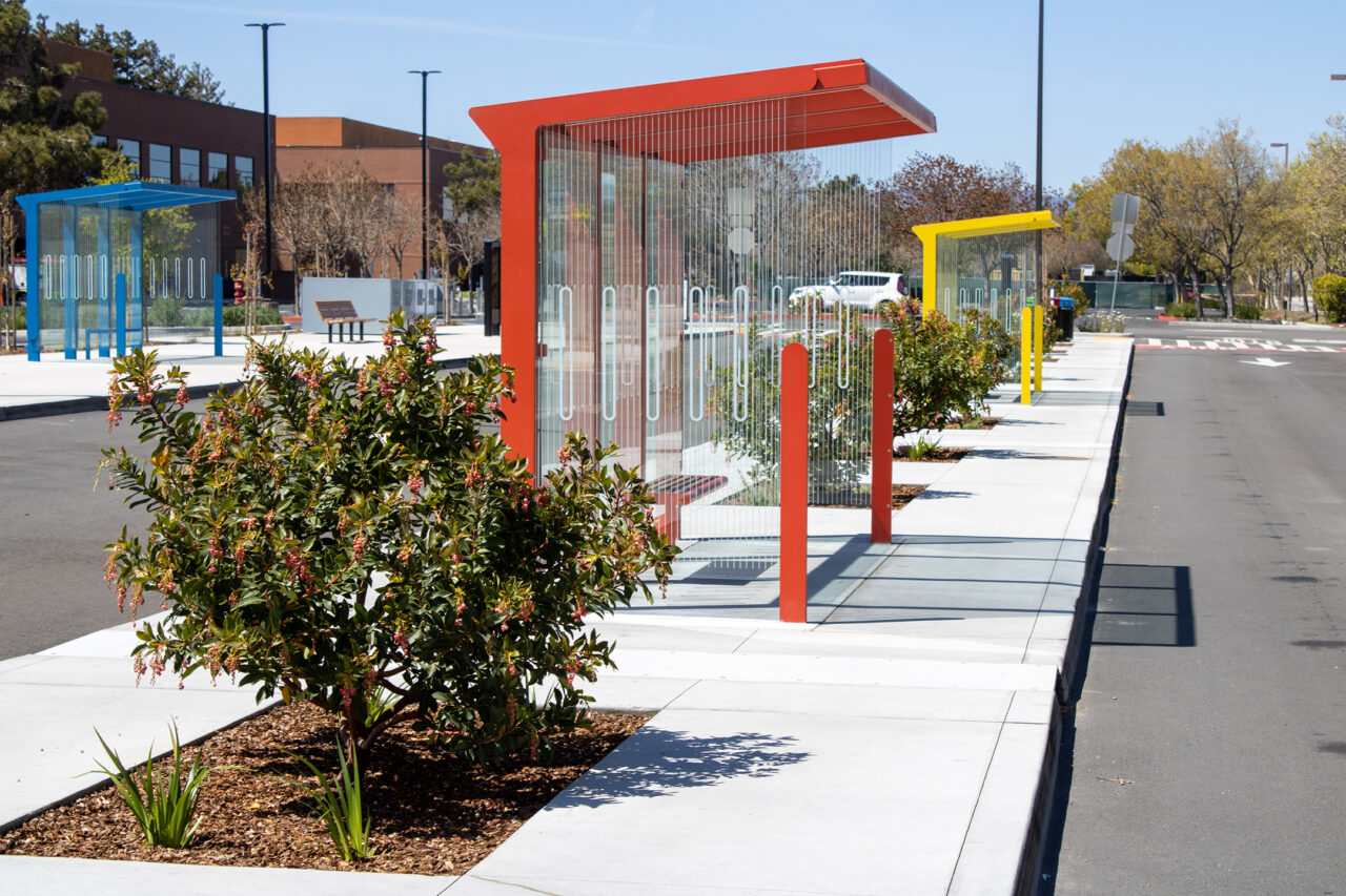 Crittenden Bus Stop in Mountain View, CA | Mark Thomas